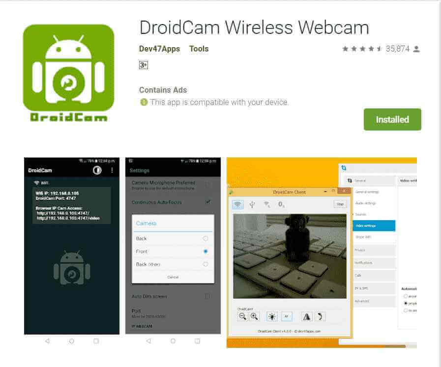 How To Use Smartphone as WebCam On Laptop - Gadget Junction